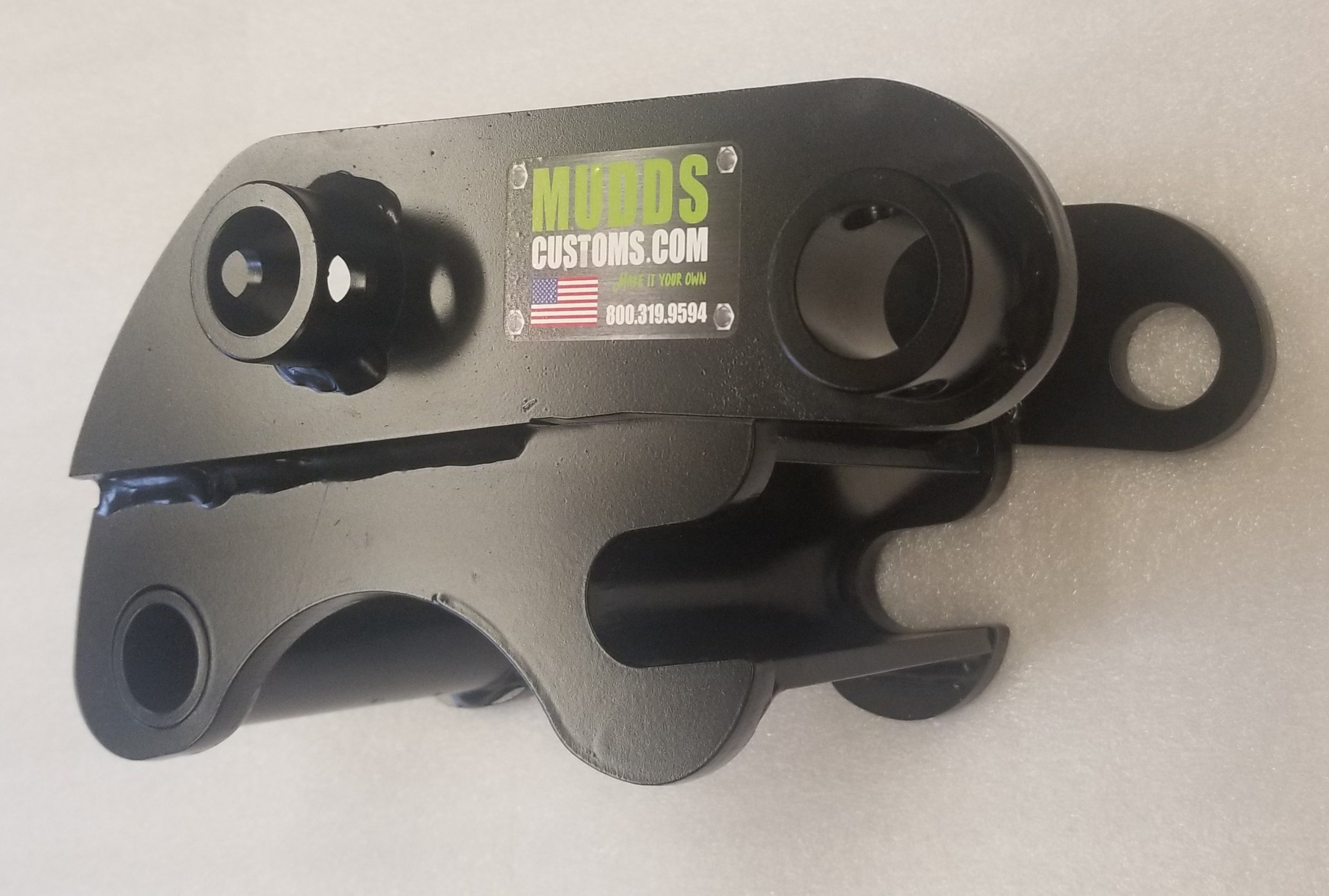 Deere Backhoe bucket quick change — Mudds Customs MFG