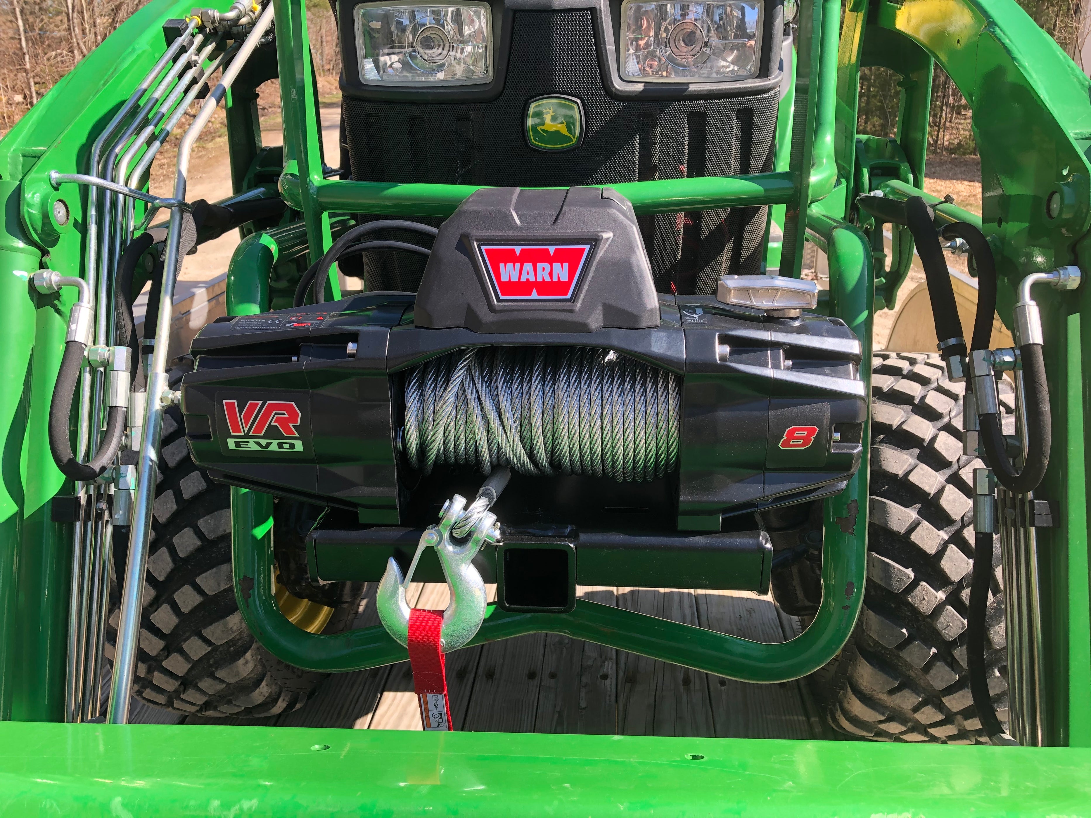 JD Front Winch Mounts — Mudds Customs MFG